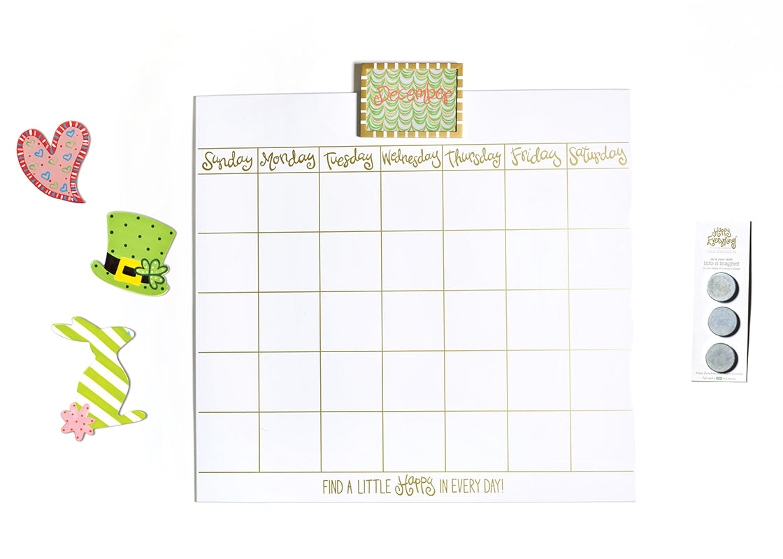 30” Magnetic Dry Erase Wall Calendar Set | Happy Everything! – Happy ...